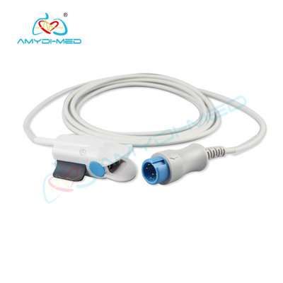 Hot sale  Adult reusable spo2 sensor 7 pin Mindray T8 T5 T6 spo2  probe 3m
