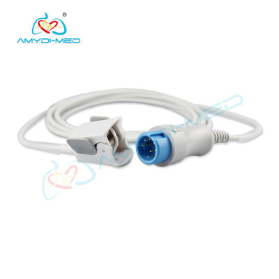 Hot sale  Adult reusable spo2 sensor 7 pin Mindray T8 T5 T6 spo2  probe 3m