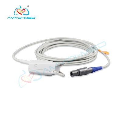 Reusable Mindray 9000 Original PM-6201 6 pin Adult finger clip Spo2 Sensor