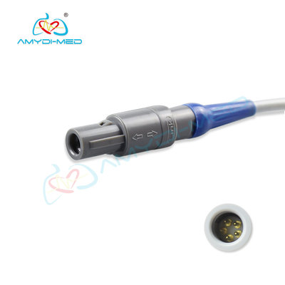 Reusable Mindray 9000 Original PM-6201 6 pin Adult finger clip Spo2 Sensor