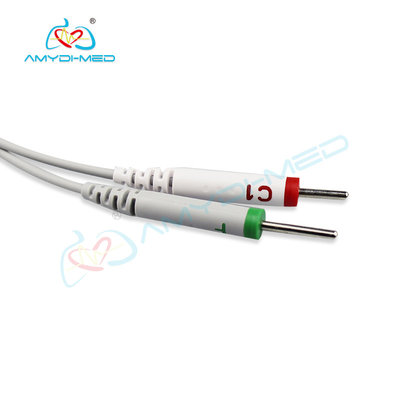 FUKUDA DENSHI DB15P ekg cable with leads ,ecg cable for patient monitor
