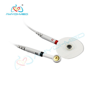 ECG/EKG electrodes adapter from Banana 4.0mm to snap (10pcs/set )