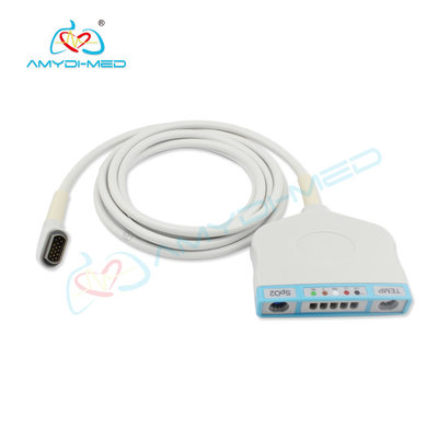 2018 hot selling factory produce 5-lead clip ECG trunk cable lead wires line cable,ecg patient cable,ekg multi-link cabl