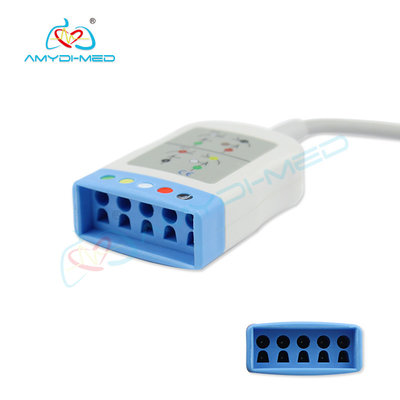 Space labs Ecg trunk cable leads ekg cable with leads ,ecg cable for patient monitor,holter ECG cable with leadwire
