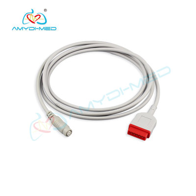 Compatible GE-Marquette Siemens Darger IBP Adapter Cable to Utah transducer adapter cable