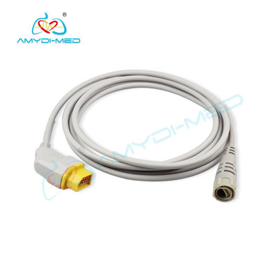 Compatible NIHON KONDEN IBP cable invasive blood pressure cable for MAXXIM transducer