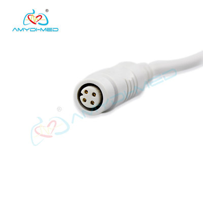 4P Catapter ekg cable ,ecg cable for patient monitor,IBP Cable And Pressure Transducers Connector