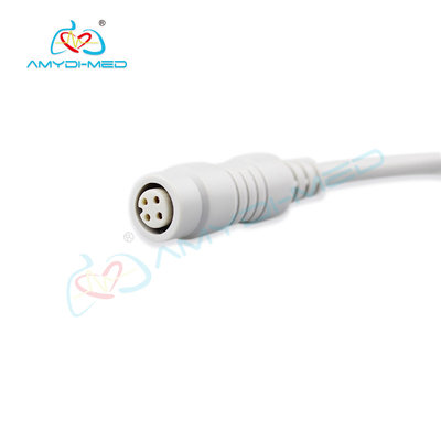 4P Catapter ekg cable ,ecg cable for patient monitor,IBP Cable And Pressure Transducers Connector