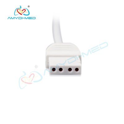 UTAH4P Catapter ekg cable ,ecg cable for patient monitor,IBP Cable And Pressure Transducers Connector