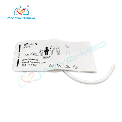 Disposable High quality Small Child Double tube NIBP cuff,without gasbag, Disposable medical nibp