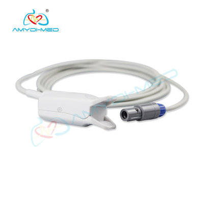 Reusable digital MINDRAY 6pin neonate silicone wrap ADULT spo2 sensor/probe, medical SPO2 SENSORTPU cable