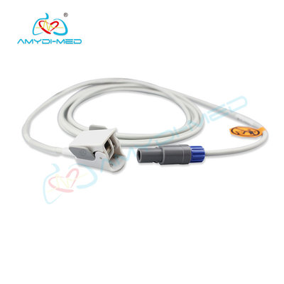 Reusable digital MINDRAY 6pin neonate silicone wrap ADULT spo2 sensor/probe, medical SPO2 SENSORTPU cable