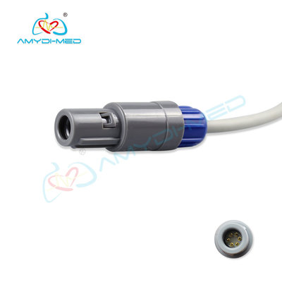 Reusable digital MINDRAY 6pin neonate silicone wrap ADULT spo2 sensor/probe, medical SPO2 SENSORTPU cable
