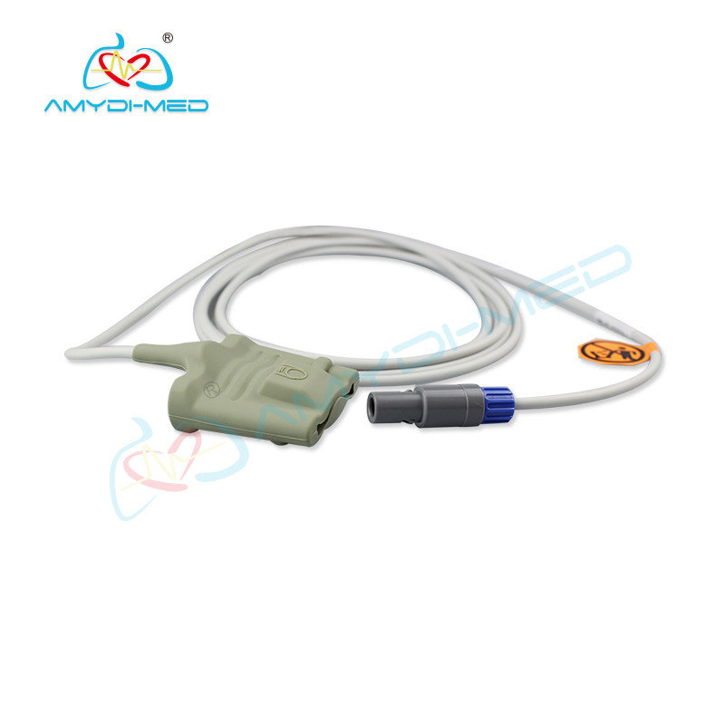 Hot sale 6pin adult tip spo2 sensor/probe /manufacturer patient monitor accessories