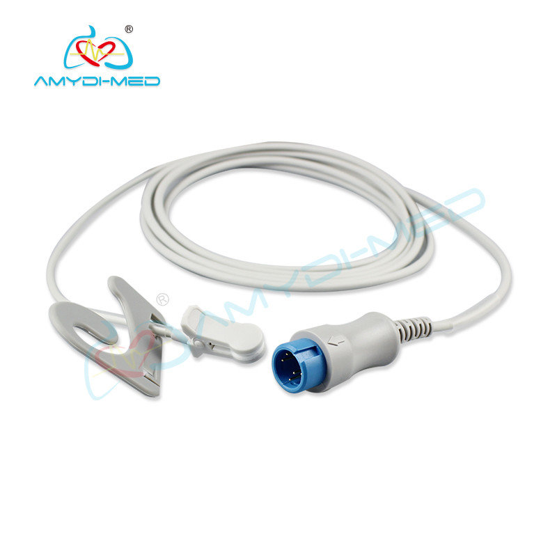 Mindray SpO2 Sensor Adult Ear Clip and Veterinary SpO2 Sensor, CE FDA and ISO 13485 Approved