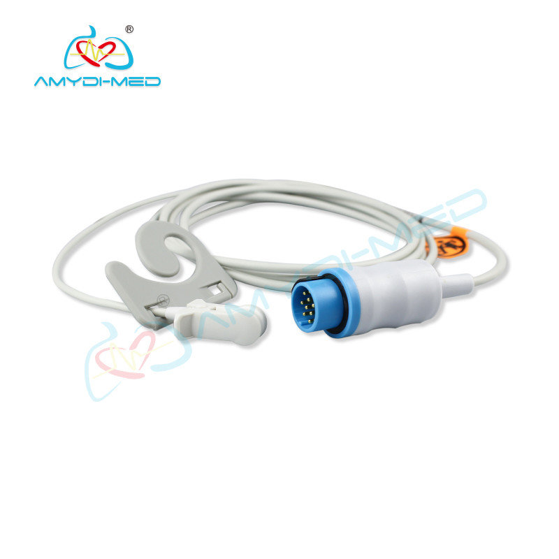 Reusable Biolight 3m Adult Ear Clip SpO2 Sensor for Pulse Oximeter use