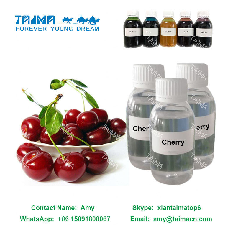 100% pure PG/VG Based Cherry flavour used for nicotine E Liquid