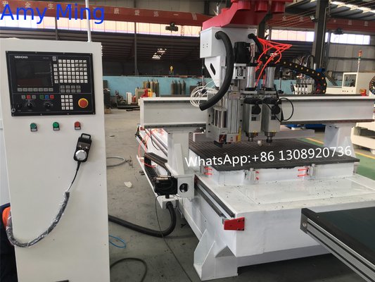 promotions wood engraving machine auto load and unload wood processing machine