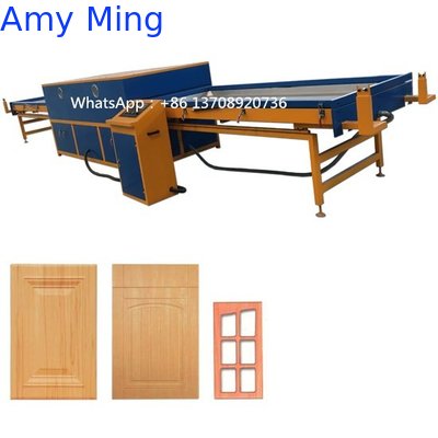 pvc foil vacuum membrane press machine/semi-automatic veneer hot press machine