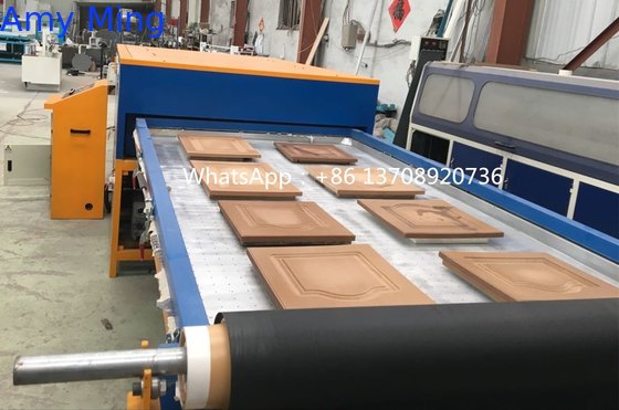 pvc foil vacuum membrane press machine/semi-automatic veneer hot press machine