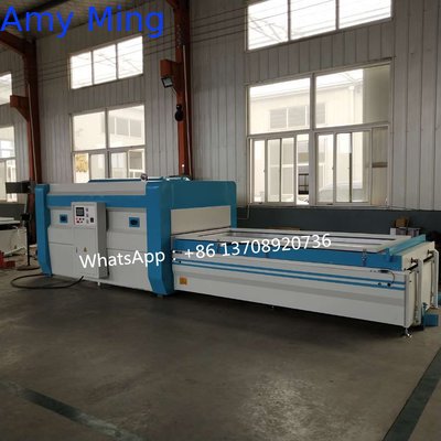 Full auto PVC door cabinet vacuum membrane press machine price