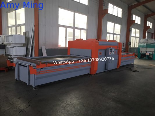 Full auto PVC door cabinet vacuum membrane press machine price