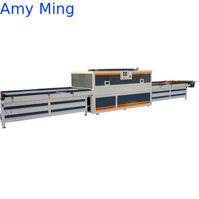 Double Station Woodworking pvc Door laminating Machine High Quality Large negative Automatical Vacuum Membrane Press Mac