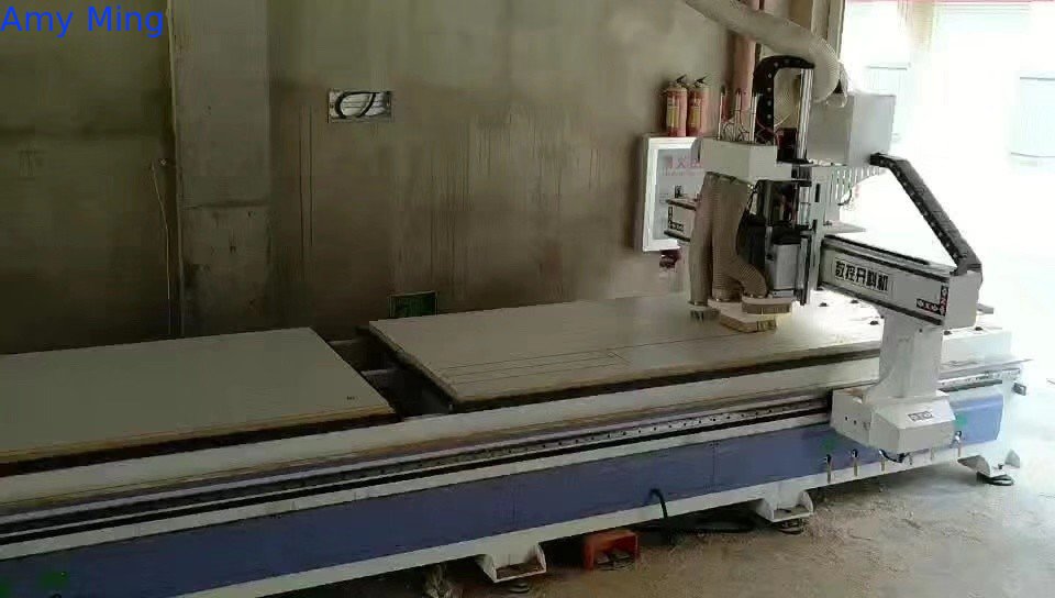 4x8 ft Automatic 3D Cnc Wood Carving Machine , 1325 Wood Working Cnc Router for Sale