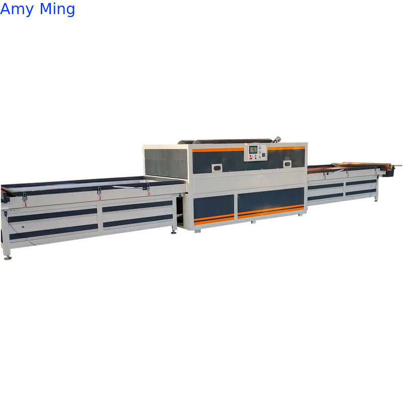 Double Station Woodworking pvc Door laminating Machine High Quality Large negative Automatical Vacuum Membrane Press Mac