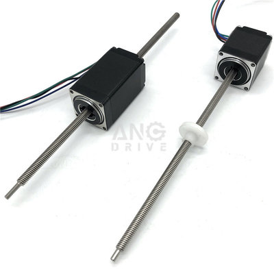 NEMA 8 11 14 17 23 24 34 42 Hybrid Driver Linear Planetary Gear Double Dual Shaft CNC 3D Printer Machine Stepper Motor
