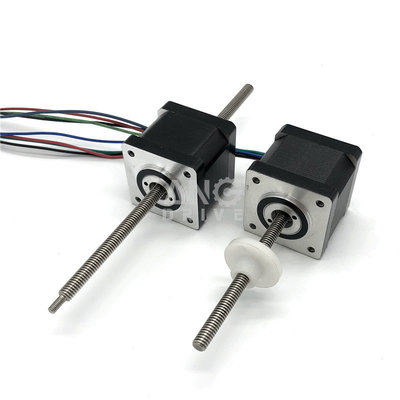 NEMA 8 11 14 17 23 24 34 42 Hybrid Driver Linear Planetary Gear Double Dual Shaft CNC 3D Printer Machine Stepper Motor