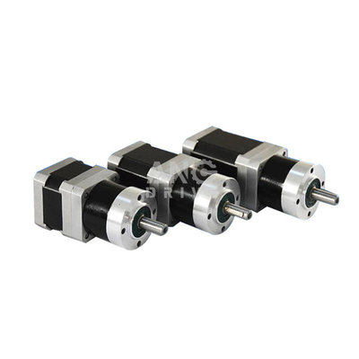 NEMA 8 11 14 17 23 24 34 42 Hybrid Driver Linear Planetary Gear Double Dual Shaft CNC 3D Printer Machine Stepper Motor