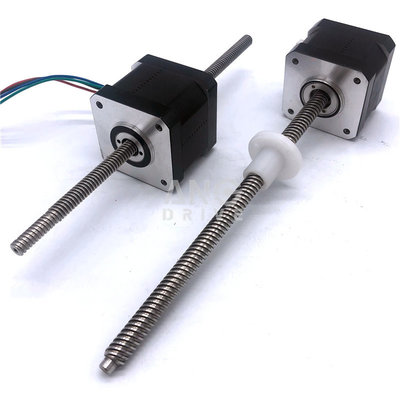 NEMA 8 11 14 17 23 24 34 42 Hybrid Driver Linear Planetary Gear Double Dual Shaft CNC 3D Printer Machine Stepper Motor