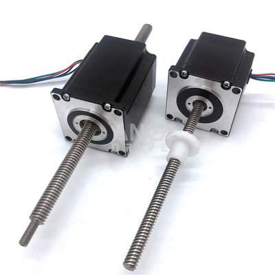 NEMA 8 11 14 17 23 24 34 42 Hybrid Driver Linear Planetary Gear Double Dual Shaft CNC 3D Printer Machine Stepper Motor