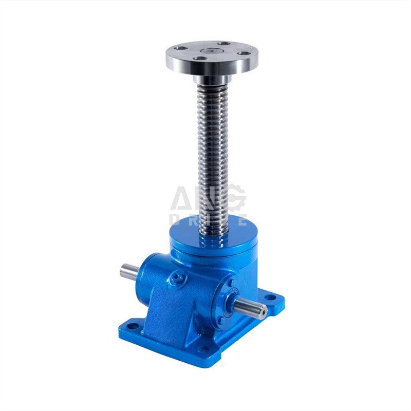 Linear Manual Mechanical Landing Lifter Reducer Electric Worm Bevel Gear Lift Screw Jack