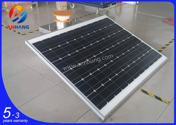 AH-MS/A Solar powered LED aviation light/Solar obstruction light/obstacle light/Red flash aircraft warning light