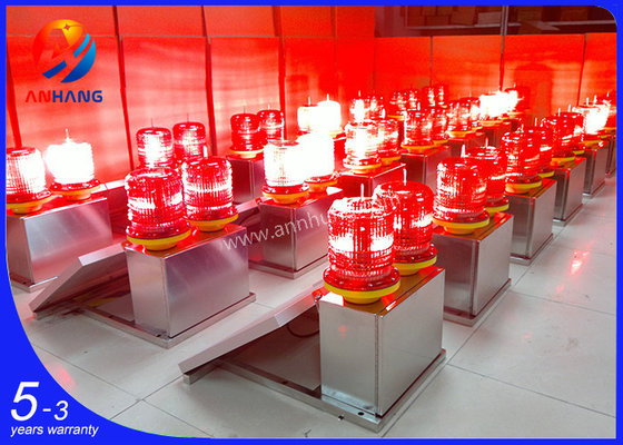 AH-MS/D Solar powered LED double/twin aviation obstruction light/aircraft warning light