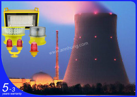 AH-MI/E medium intensity airport obstruction lamps ,2000cd aircraft warning lights ,ICAO Type Tower obstruction