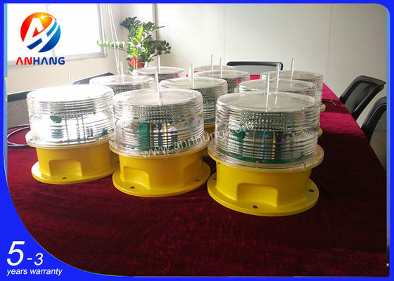 AH-MI/E Medium intensity aviaion obstruction lights , red led 2000cd intensity Aircraft navigation lighting