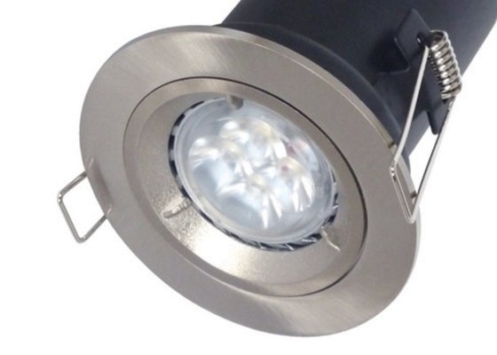 LED Fire Rated Downlights - GU10 Recessed Downlights -  IP20 Fixed - High Quality
