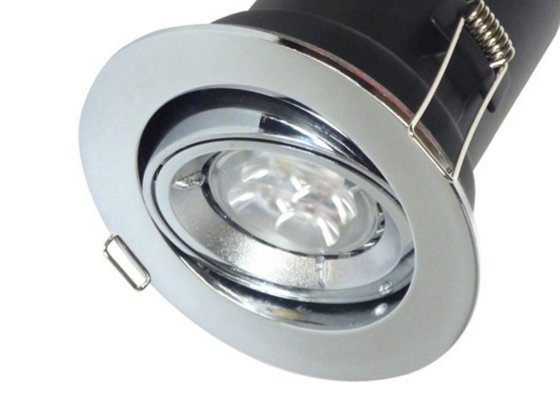 Tilt Fire Rated Downlight - Twist Lock GU10 Downlight - Die-cast Recessed Downlight - High Quality