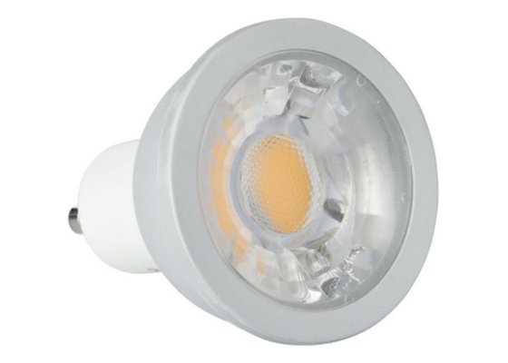 CE RoHS Aluminium Epistar COB 5W 450LM 80Ra 4500K GU10 E27 E14 Spotlight