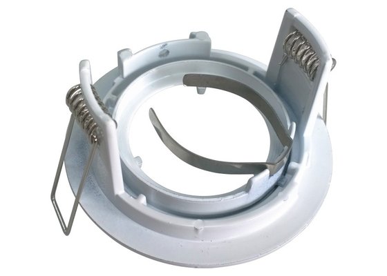 Die Cast Aluminium GU10 MR16 IP20 Fixed Downlighter - White Color