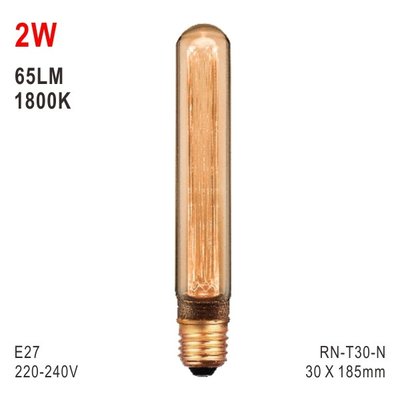 E27 LED Bulb, Deco Light, LED Lamp, Tube Bulb, Fashionable Glass Bulb, Candle Light