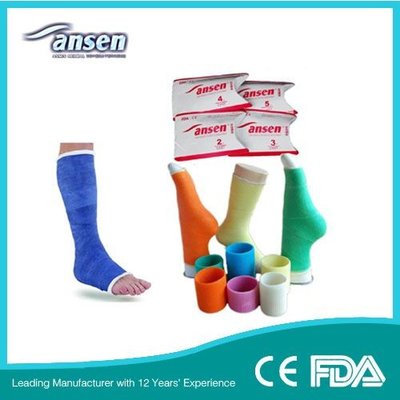 CE FDA Approved Medical Dressing Cast Bandage Orthopedic Fiberglass Casting Tape