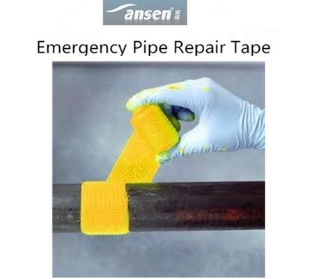 China factory Water Activated Polyurethane Resin water Pipe Repair wrap Bandage Anti leak rolled tape