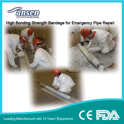 Hand Operation Pipe Repair Wrap Plastic Fiberglass Wrap for Broken or Leakage Pipe bandage