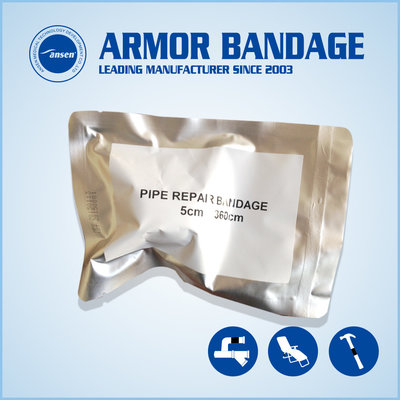 China Supplier Black Fiber Wrap Fixing Tape Roller Wrap Repair Fix Bandage Kit FDA CE Certificate OEM