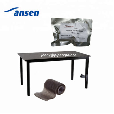 FastSeal Water Activated Tape for Pipe Repair underground black pipe wrap bandage