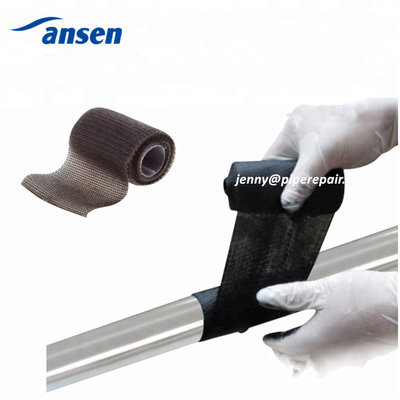 FastSeal Water Activated Tape for Pipe Repair underground black pipe wrap bandage